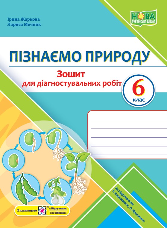 Пізнаємо природу 6 клас Діагностувальні роботи (до підручика Коршевнюк ...