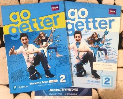 Go Getter 2 Student's Book + Workbook Pearson Підручник + зошит купити | оптові ціни, доставка ...
